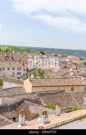 ancient houses, rustic Castilian design, scenic views of the town ...