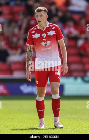 Kacper Łopata #4 of Barnsley during the Sky Bet League 1 match ...