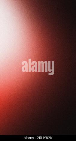 Vertical red white glowing gradient background grainy texture mobile ...