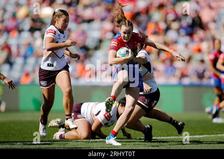 Newcastle, Australia. 20th Aug, 2023. Rima Butler of the Knights during ...