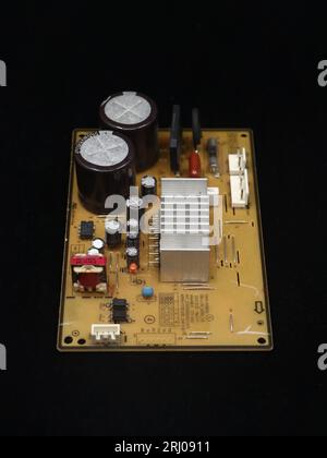 The electronic circuit board used to control the operation of the ...