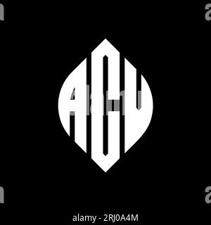 ACV logo. ACV letter. ACV letter logo design. Initials ACV logo linked ...