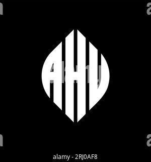AHU logo. AHU letter. AHU letter logo design. Initials AHU logo linked ...