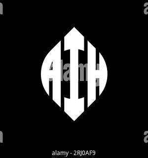 AIH logo. AIH letter. AIH letter logo design. Initials AIH logo linked ...