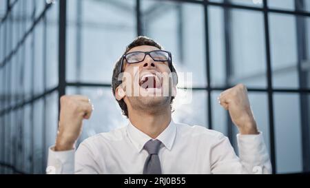 salary or sales growth, successful winner businessman concep Stock ...