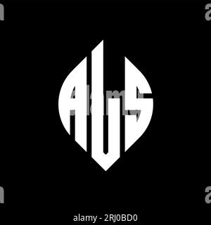 ALS circle letter logo design with circle and ellipse shape. ALS ...