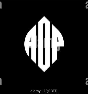 AOP logo. AOP letter. AOP letter logo design. Initials AOP logo linked ...