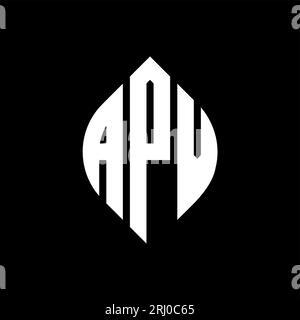 APV logo. APV letter. APV letter logo design. Initials APV logo linked ...