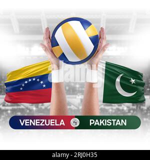 Venezuela vs Pakistan national teams volleyball volley ball match ...