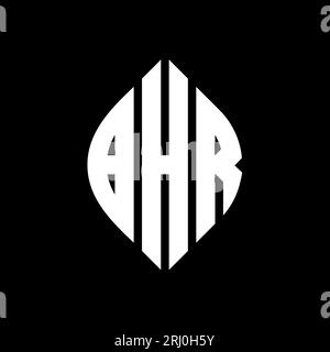 BHR logo. BHR letter. BHR letter logo design. Initials BHR logo linked ...