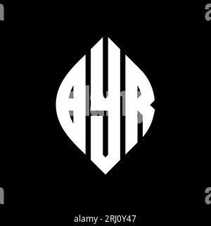 BYR logo. BYR letter. BYR letter logo design. Initials BYR logo linked ...