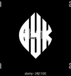BYK logo. BYK letter. BYK letter logo design. Initials BYK logo linked ...