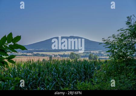 Mount Sleza Summer rural landscape lower silesia poland Stock Photo - Alamy