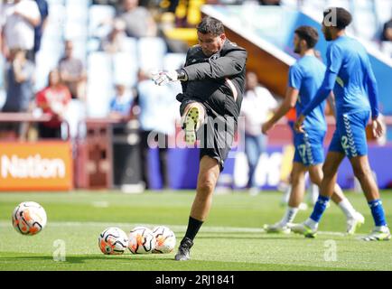 Everton goalkeeping coach Billy Mercer ahead of the Premier League ...