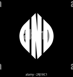 DND logo. DND letter. DND letter logo design. Initials DND logo linked ...