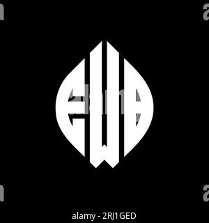 EWB logo. EWB letter. EWB letter logo design. Initials EWB logo linked ...