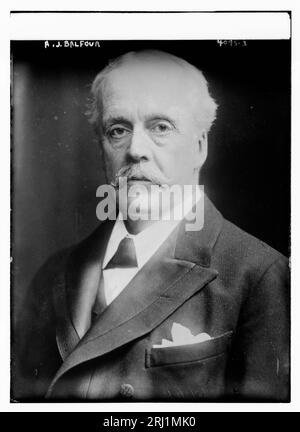 Photograph of Arthur James Balfour, British Member of Parliament and ...