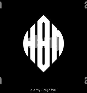 HBM logo. HBM letter. HBM letter logo design. Initials HBM logo linked ...