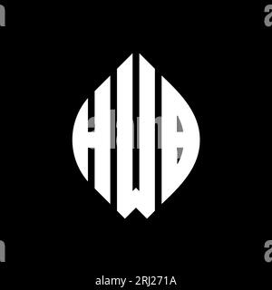 HWB logo. HWB letter. HWB letter logo design. Initials HWB logo linked ...