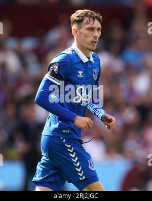 Everton's James Garner during the Premier League match at the Hill ...