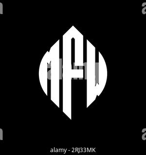MFW logo. MFW letter. MFW letter logo design. Initials MFW logo linked ...
