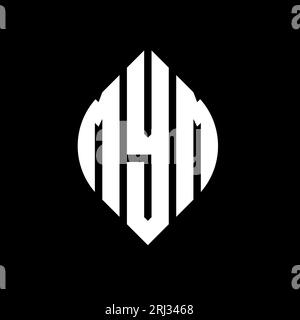 MYM logo. MYM letter. MYM letter logo design. Initials MYM logo linked ...