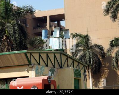 Cairo, Egypt, August 3 2023: Shams be green project Transformation ...