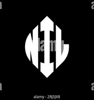 NIL logo. NIL letter. NIL letter logo design. Initials NIL logo linked ...