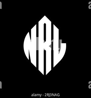 NRL logo. NRL letter. NRL letter logo design. Initials NRL logo linked ...