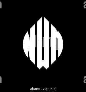 NWM logo. NWM letter. NWM letter logo design. Initials NWM logo linked ...