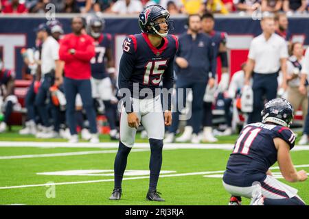 Houston Texans place kicker Ka'imi Fairbairn (15) walks off the field ...