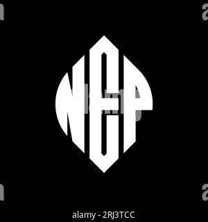 NEP logo. NEP letter. NEP letter logo design. Initials NEP logo linked ...