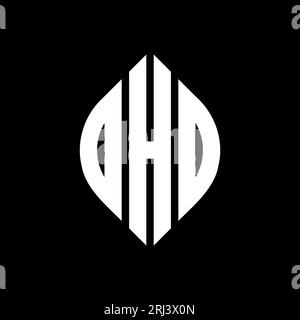 OHD logo. OHD letter. OHD letter logo design. Initials OHD logo linked ...