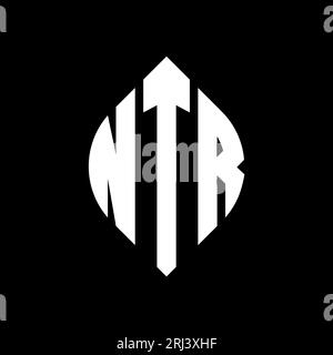 NTR logo. NTR letter. NTR letter logo design. Initials NTR logo linked ...