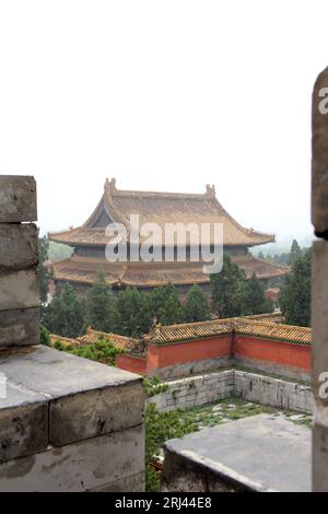 Zunhua, May 13: Royal Palace landscape architecture in the Eastern ...