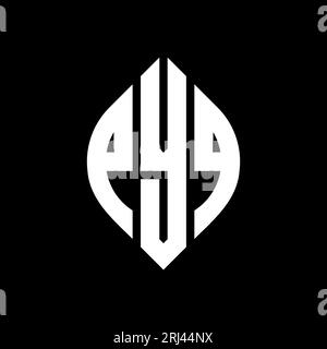 PYQ logo. PYQ letter. PYQ letter logo design. Initials PYQ logo linked ...