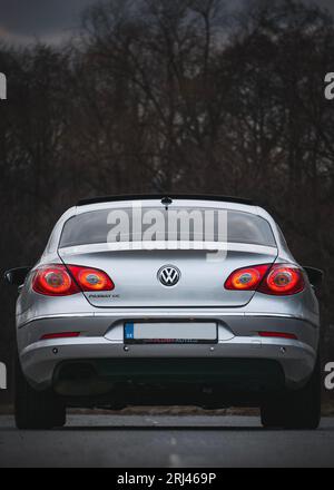 A close-up of the rear of a grey Volkswagen Polo G40 Stock Photo - Alamy