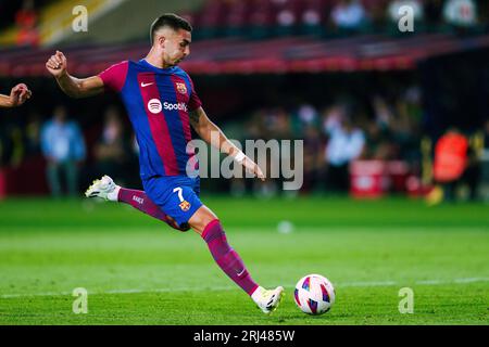 Ferran Torres of Spain scores a goal for Spain during the FIFA World ...