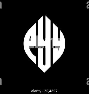 PYY, PYY logo, PYY ellipse, PYY letter, PYY circle, PYY circle logo ...
