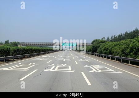 Beijing-Shenyang Expressway landscape, north china Stock Photo - Alamy