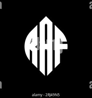 RAF logo. RAF letter. RAF letter logo design. Initials RAF logo linked ...