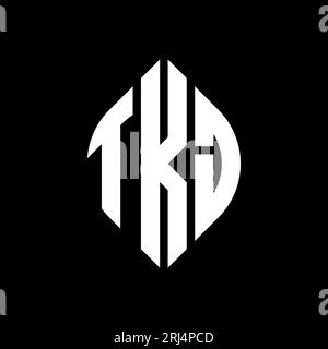 TKJ logo. TKJ letter. TKJ letter logo design. Initials TKJ logo linked ...