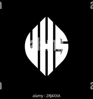 VHS logo. VHS letter. VHS letter logo design. Initials VHS logo linked ...