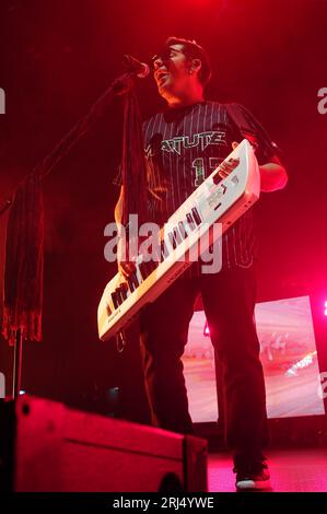 MIAMI, FLORIDA - AUGUST 17: Pepe Sánchez, Ignacio "Nacho" Izeta, Tana ...