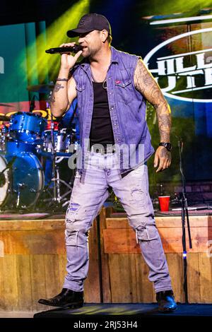 Edmonton, Canada. 19th Aug, 2023. Louis Bigras of Hillside Outlaws and ...