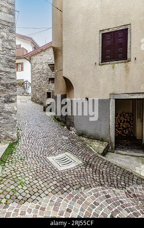 Italy Veneto The Village of Igne Stock Photo - Alamy