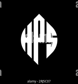 XPS circle letter logo design with circle and ellipse shape. XPS ...