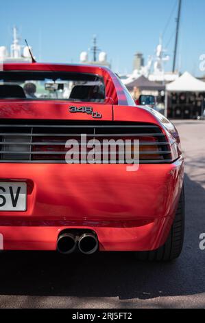 Ferrari Testarossa rear detail Stock Photo - Alamy