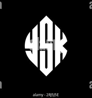 YSK logo. YSK letter. YSK letter logo design. Initials YSK logo linked ...