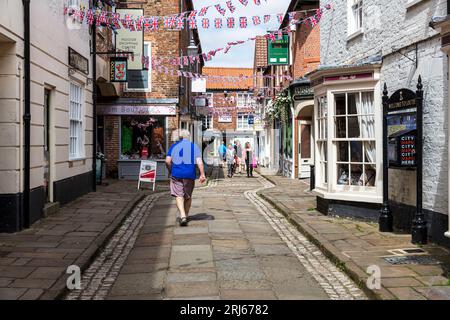 louth town centre high street lincolnshire england uk gb Stock Photo ...
